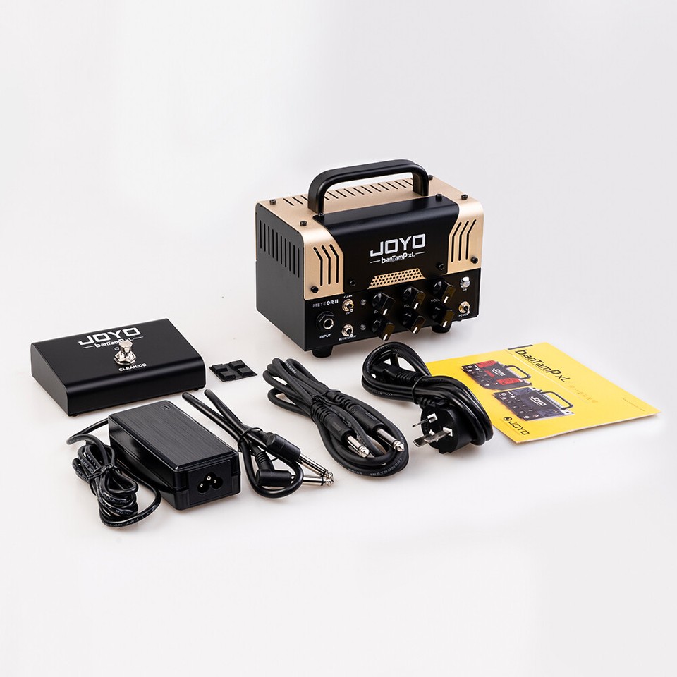 JOYO Mini Amp Head 20W Preamp 2 Channel Hybrid Tube Guitar Amplifier ...