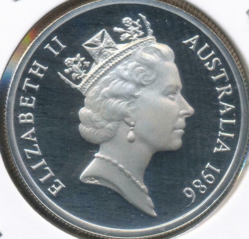 1986 10c Proof Lyrebird Ten Cent Coin Proof Set RARE UNC RAM | eBay ...