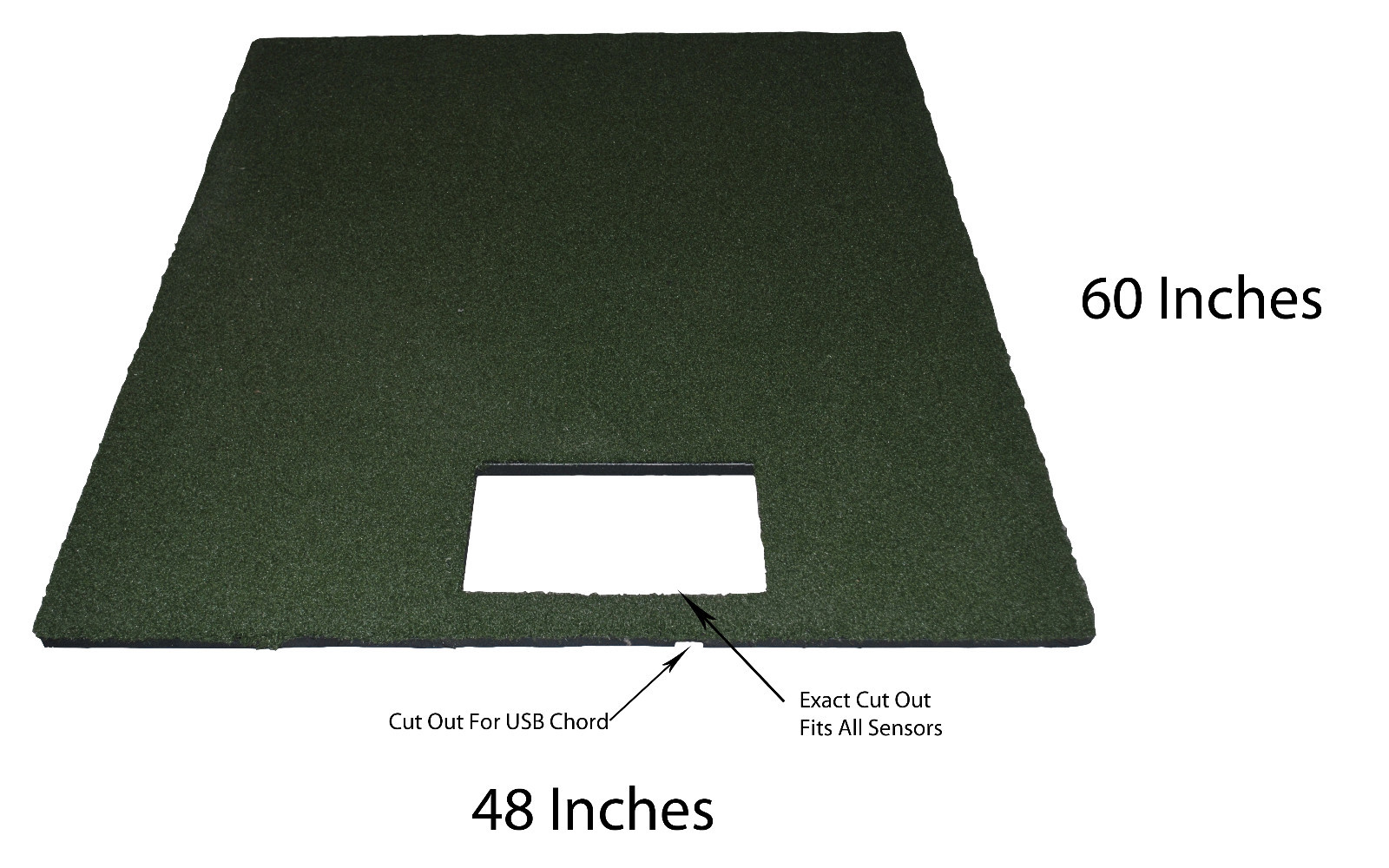 48" x 60" Artificial Synthetic Turf Golf Mat For Optishot Indoor ...