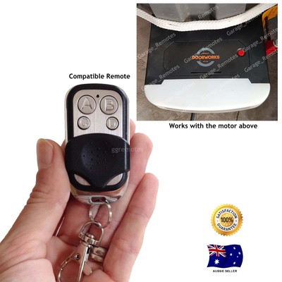 Aftermarket Remote Control Compatible Doorworks RD2 Roller Door Openers ...