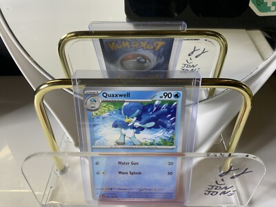 Quaxwell Pokemon Card 051/193 UNCOMMON NM Near Mint Paldea Evolved TCG ...