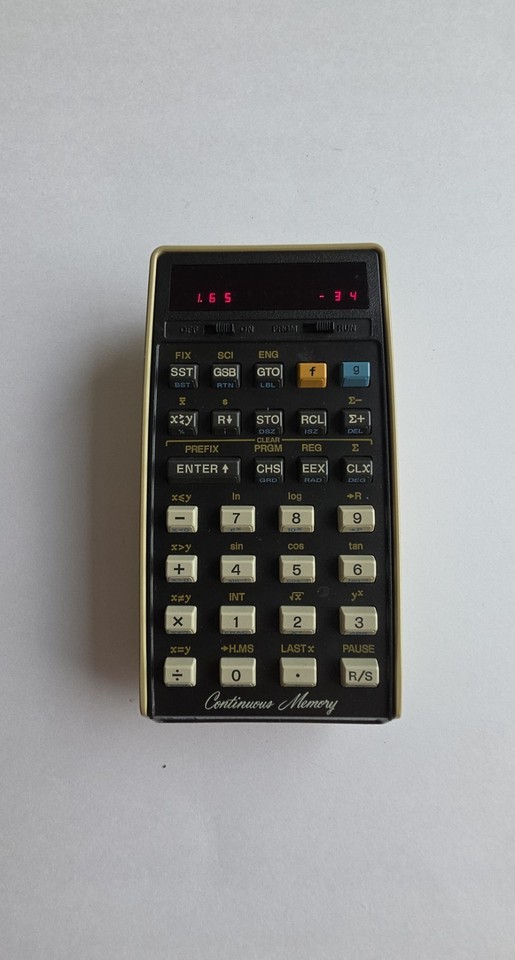 Vintage Hewlett Packard 29C Calculator - For Parts Or Repair | eBay