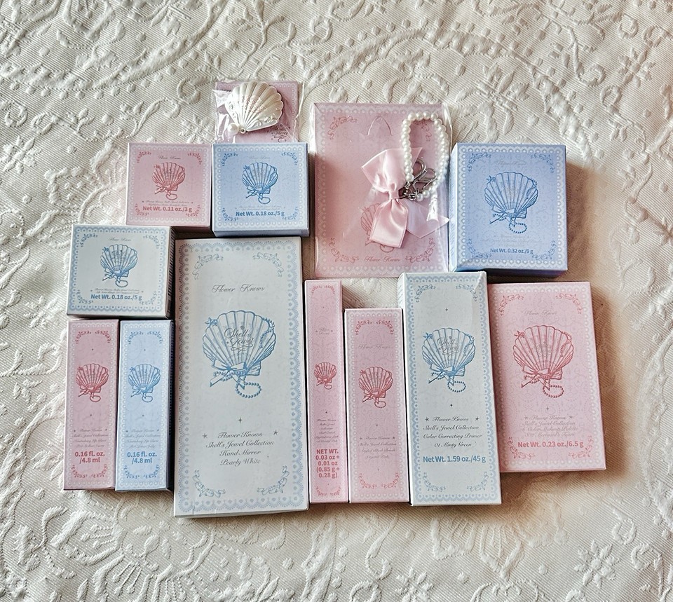 Flowerknows Makeup Seashell Collection Bundle 13 pieces | eBay