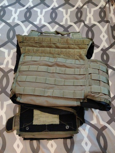 USED MSA Paraclete Old Gen Smoke Green GWOT Plate Carrier AS PICTURED ...