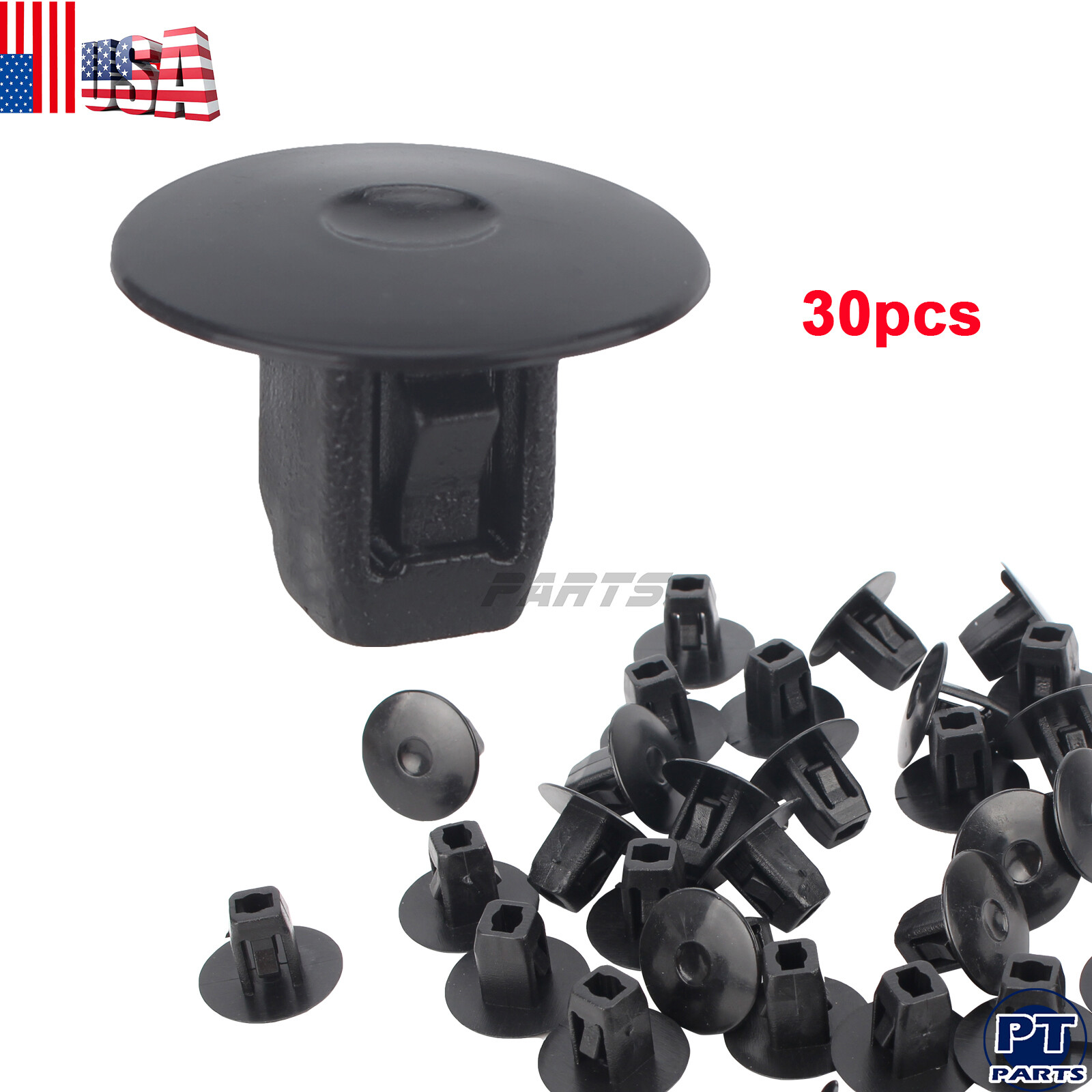 30 Pcs Fender Apron Grommet Compatible with Honda & Acura 90682-SEA-003 ...