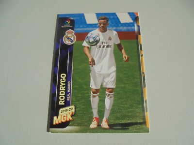 Rodrygo Real Madrid Megacracks 2019-20 Rookie Card PANINI #418 | eBay