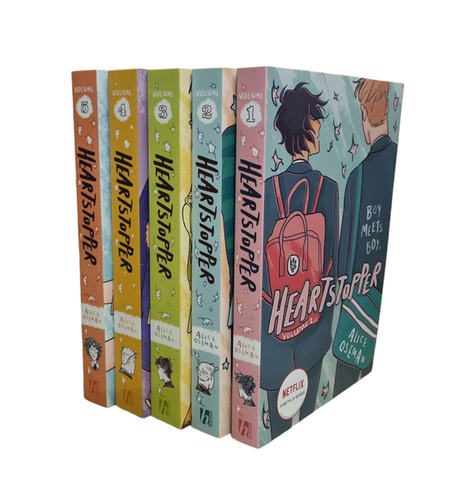 Heartstopper 5 Book Set Collection by Alice Oseman | eBay Australia