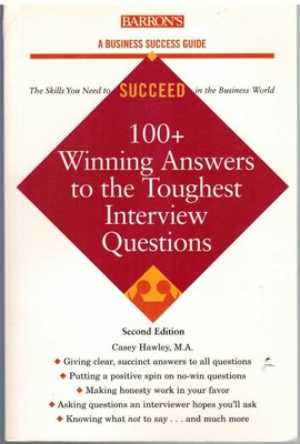 100+ WINNING ANSWERS TO THE TOUGHEST INTERVIEW QUESTIONS | eBay
