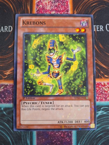 Yu-Gi-Oh! TCG Krebons BP02-EN068 Shatterfoil 1st Edition Near Mint ...