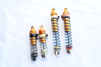 RC10-479 TEAM ASSOCIATED VINTAGE RC10 BUGGY FRONT AND REAR SHOCKS GOLD ...