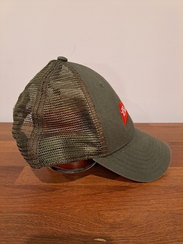 Budweiser Men's Hat Camouflage Cap Mesh Snapback Proud To Serve ...