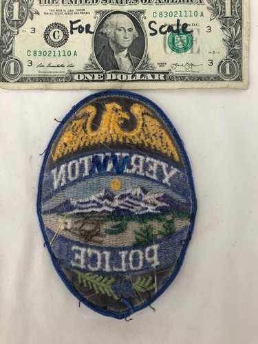 Yerington Police dept. NEVADA Patch pre-sewn State of Nevada | eBay
