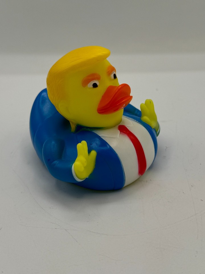 Donald Trump Rubber Duck for Jeep Ducking 2024 MAGA Rally Fight President Vance | eBay