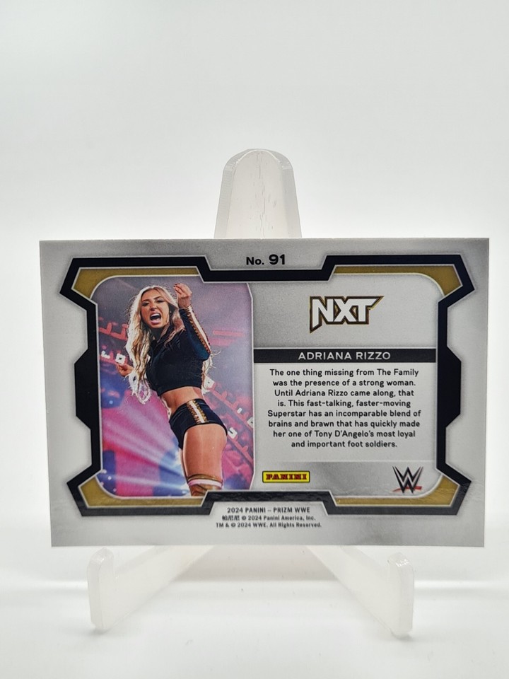 Adriana Rizzo 2024 Panini Prizm WWE Rookie #91 NXT RC | eBay