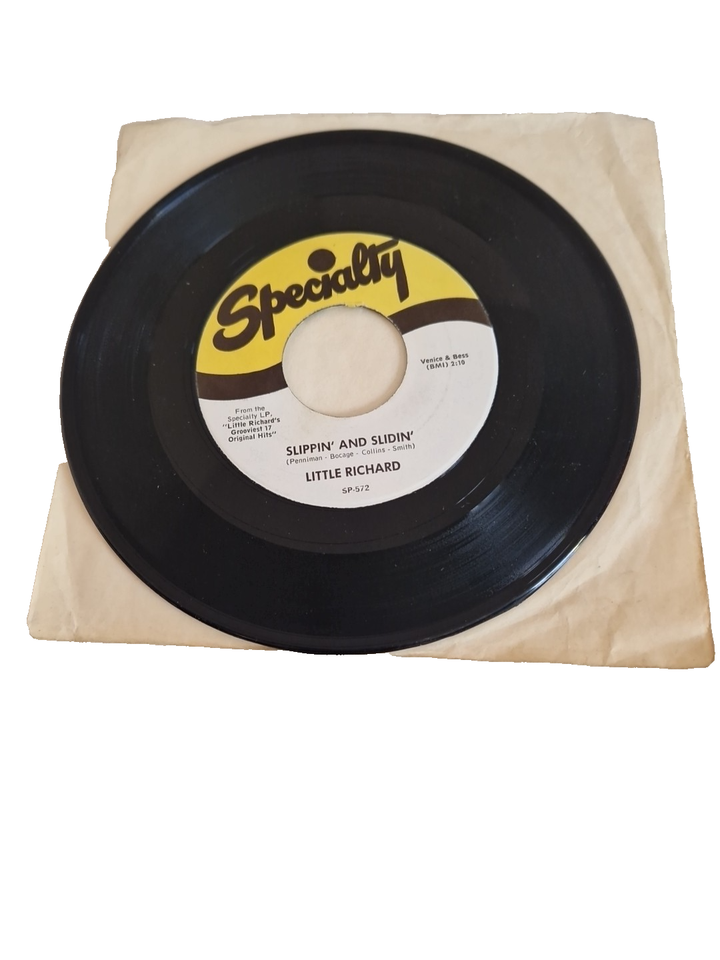 Little Richard – Long Tall Sally / Slippin' And Slidin' 7" Single US ...