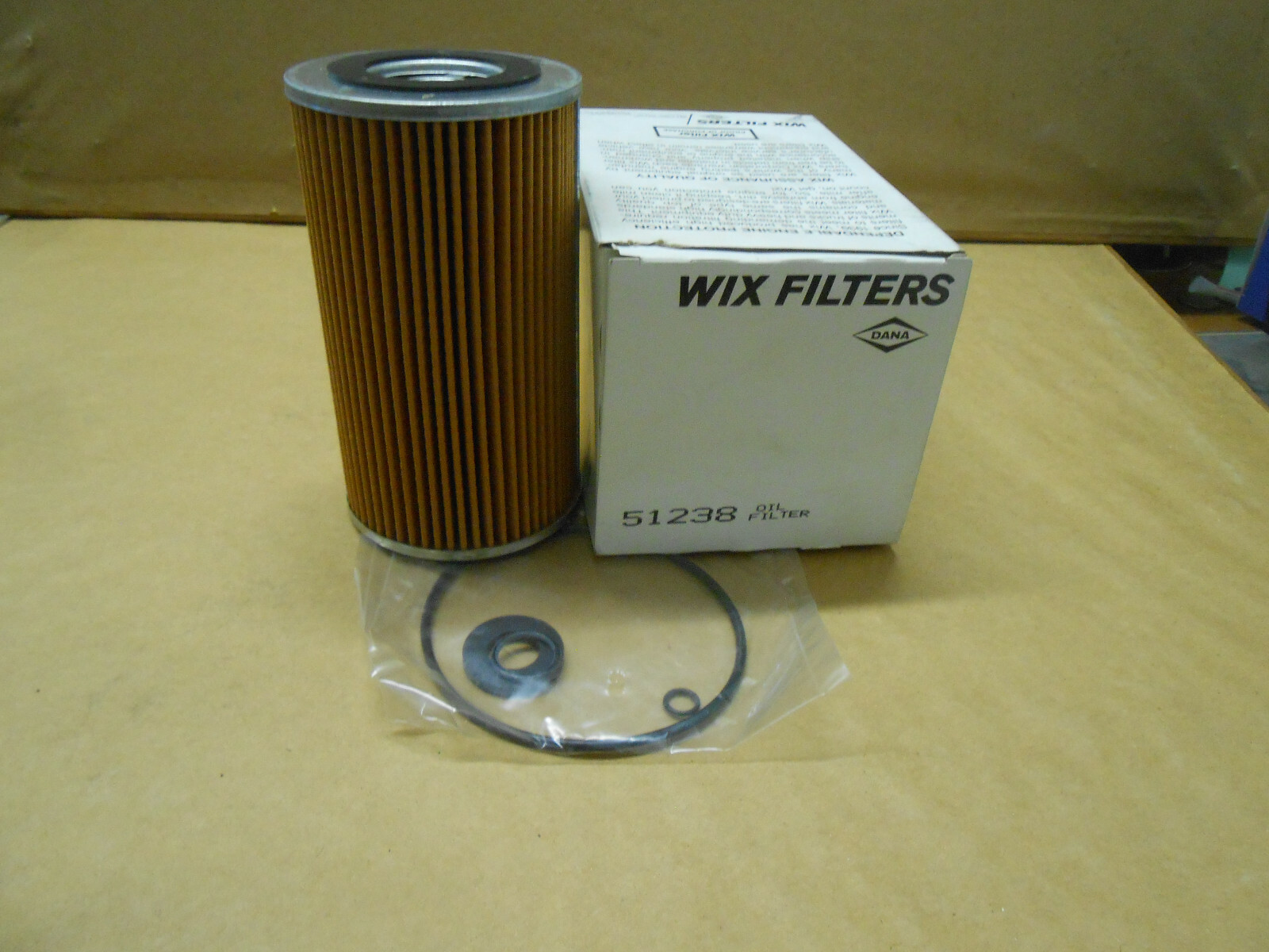 WIX 51238 Lube Filter Element Fits HITACHI / ISUZU 9-88511-194-2 New ...