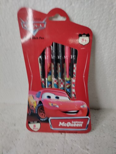 Disney Pixar Cars Lighting McQueen Pens 6-Pack New | eBay