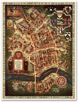 Harvard University & Radcliffe College MAP Cambridge, Massachusetts ...
