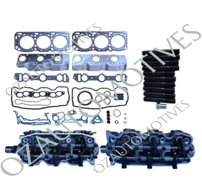 BRAND NEW 6G72 SOHC 12v FULLY ASSEMBLED CYLINDER HEAD + GASKET KIT PACK ...