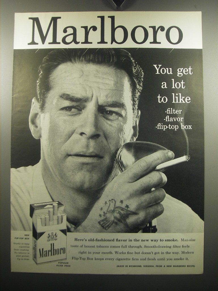 Modern Cigarette Ads