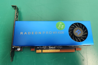 AMD Radeon Pro WX 4100 4GB DDR5 Full Profile, 4 x mini-DisplayPort 1.4a ...