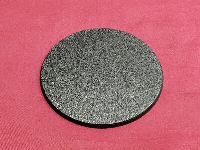 80mm Round Bases - Plain Beveled Bases - Wargaming Old School Bases | eBay