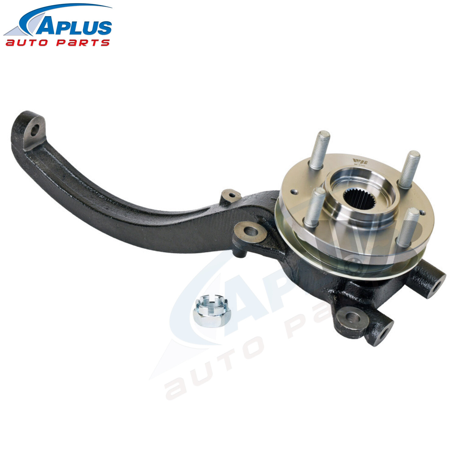 Front LH Wheel Bearing Hub Knuckle Assembly for 02-05 Hyundai Sonata ...