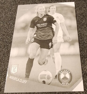 2022 PARKSIDE*NWSL*WOMENS SOCCER*BLACK & WHITE PARALLEL*MIKAYLA CLUFF ...