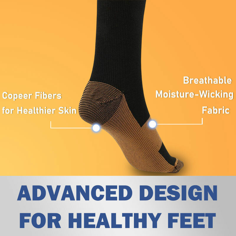 Diabetic Compresssion Socks for Neuropathy Swollen Bariatric Lymphedema ...