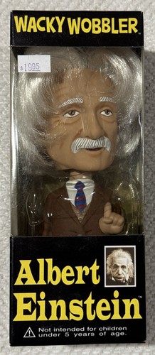 Funko Wacky Wobbler - Albert Einstein - Funko Bobble Head Figure *New ...