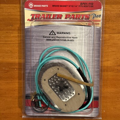 Brake Parts Magnet BP01-110 10" X 2-1/4" Electric Brake Trailer Parts ...