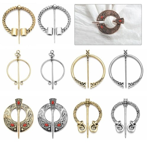 Alloy Scarf Brooch Fashion Jewelry Cloak Pin Vintage Shawl Pin ...