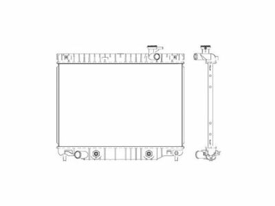 For 2002-2009 GMC Envoy Radiator 53331PN 2004 2003 2005 2006 2007 2008 ...