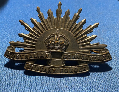 VINTAGE AUSTRALIAN COMMONWEALTH MILITARY FORCES PIN BADGE | eBay