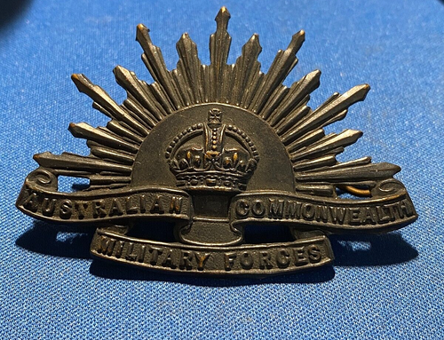VINTAGE AUSTRALIAN COMMONWEALTH MILITARY FORCES PIN BADGE | eBay