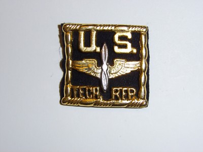 e2022 WW 2 US Army Air Force Technical Representative Tech Rep badge ...