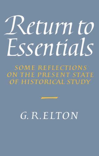 Return to Essentials : Some Reflections on the Present State of ...