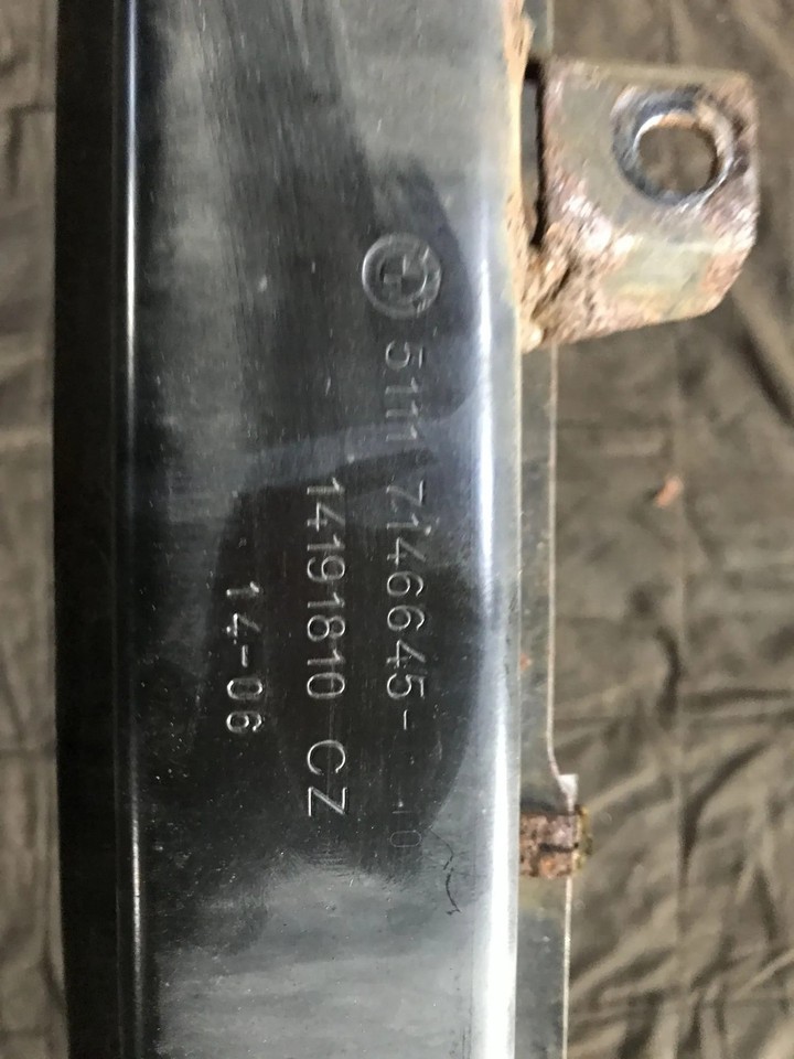 BMW 3 E90 Front Reinforcement Crash Bar 7146645 2.00 Diesel 120kw 2006 ...