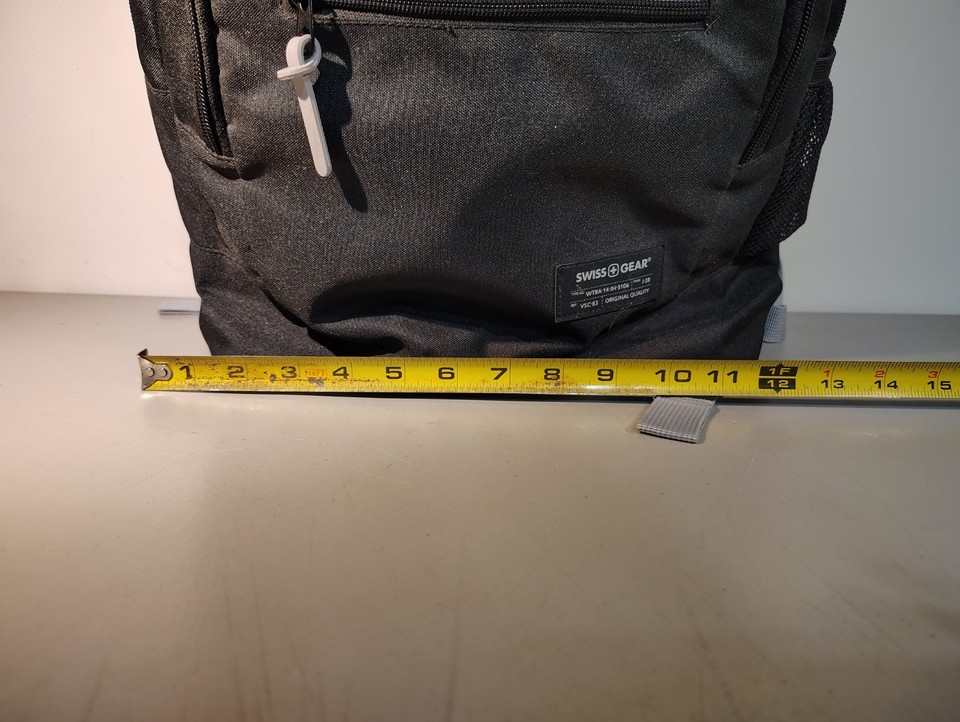 SwissGear Laptop Backpack Black Airflow Travel Work School Bag *Wow* | eBay