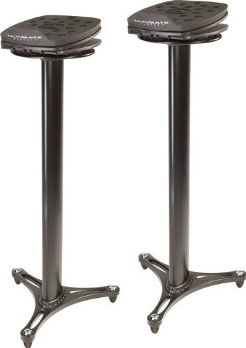 Ultimate Support Systems MS-100 Column Studio Monitor Stand in Pair ...