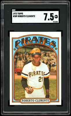 1972 Topps #309 Roberto Clemente SGC 7.5 - CENTERED | eBay