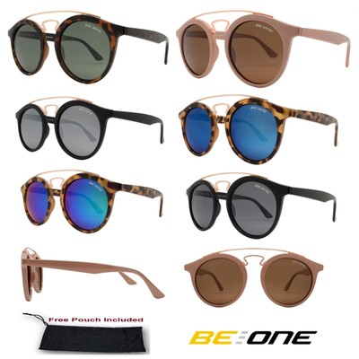 Women BeOne Artist Soho John Lennon Brow Bar Round Shape Polarized ...