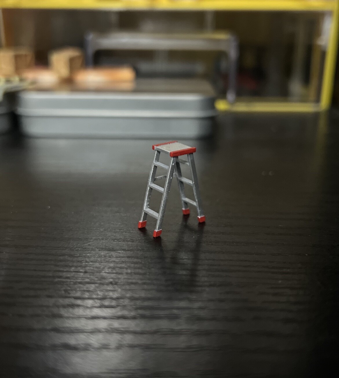 Diorama 1/64 Ladder Model Garage Repair Props Workshop Scene Model Accessories | eBay
