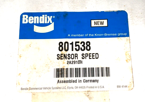 801538 BENDIX WS-24 SPEED SENSOR for sale online | eBay
