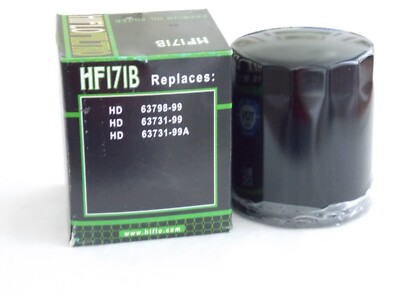 HIFLO HF171B MOTOR OIL FILTER HARLEY HDFLHR ROAD KING FLHT ELECTRIC ...