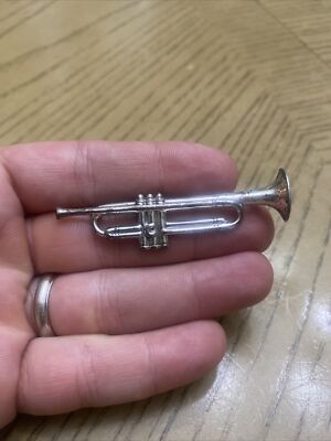 Vintage Ladies Sterling Silver Trumpet Pin/Brooch - Signed BEAU | eBay