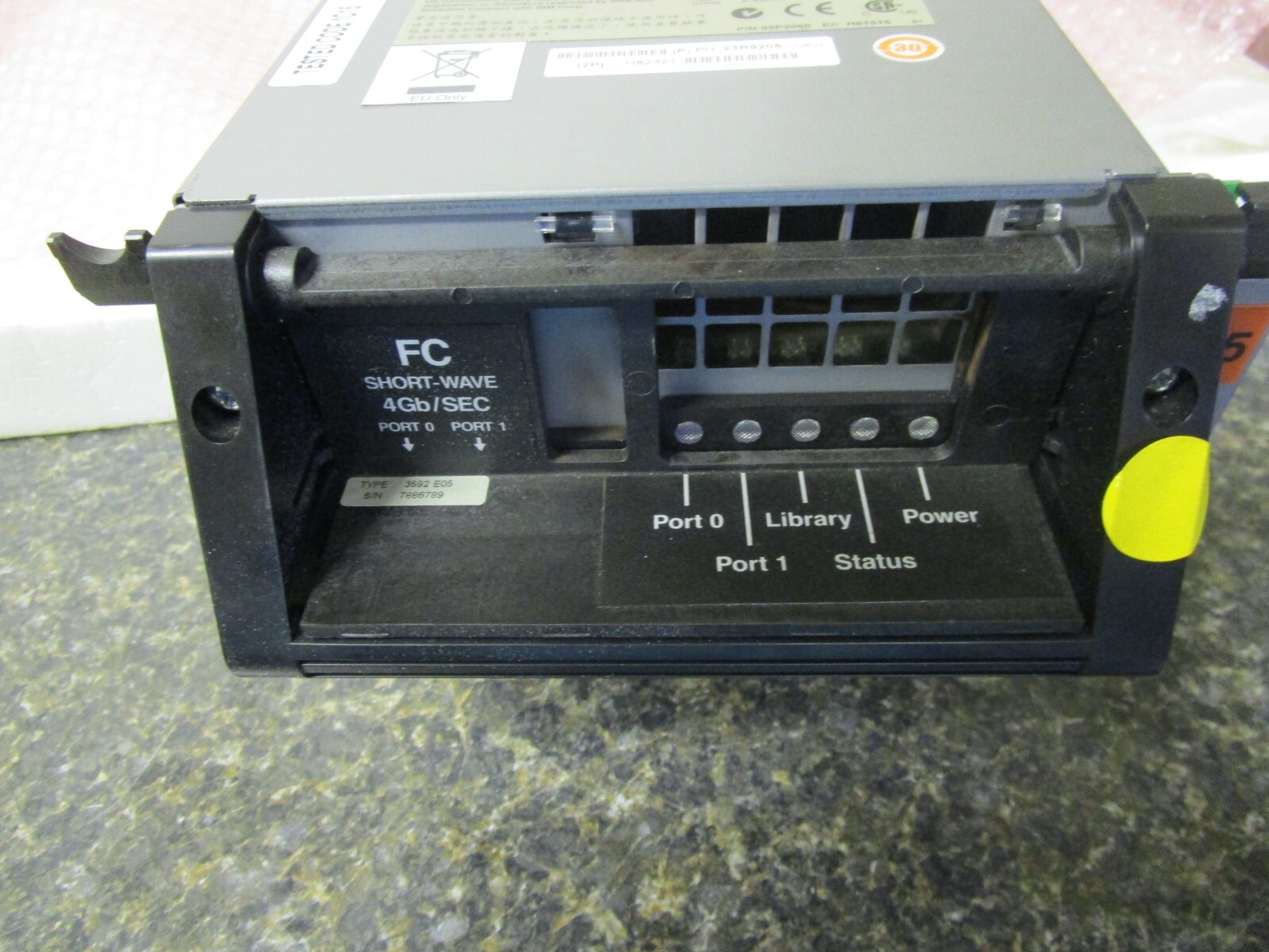 IBM System Storage TS1120 Tape Drive- 3592-E05 23R9205 + 23R6564 | eBay