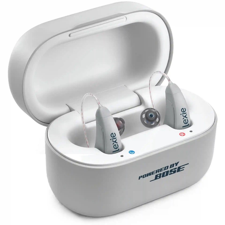 “NEW” Lexie B2 Plus Powered by Bose Self-fitting OTC Hearing Aid Sealed ...