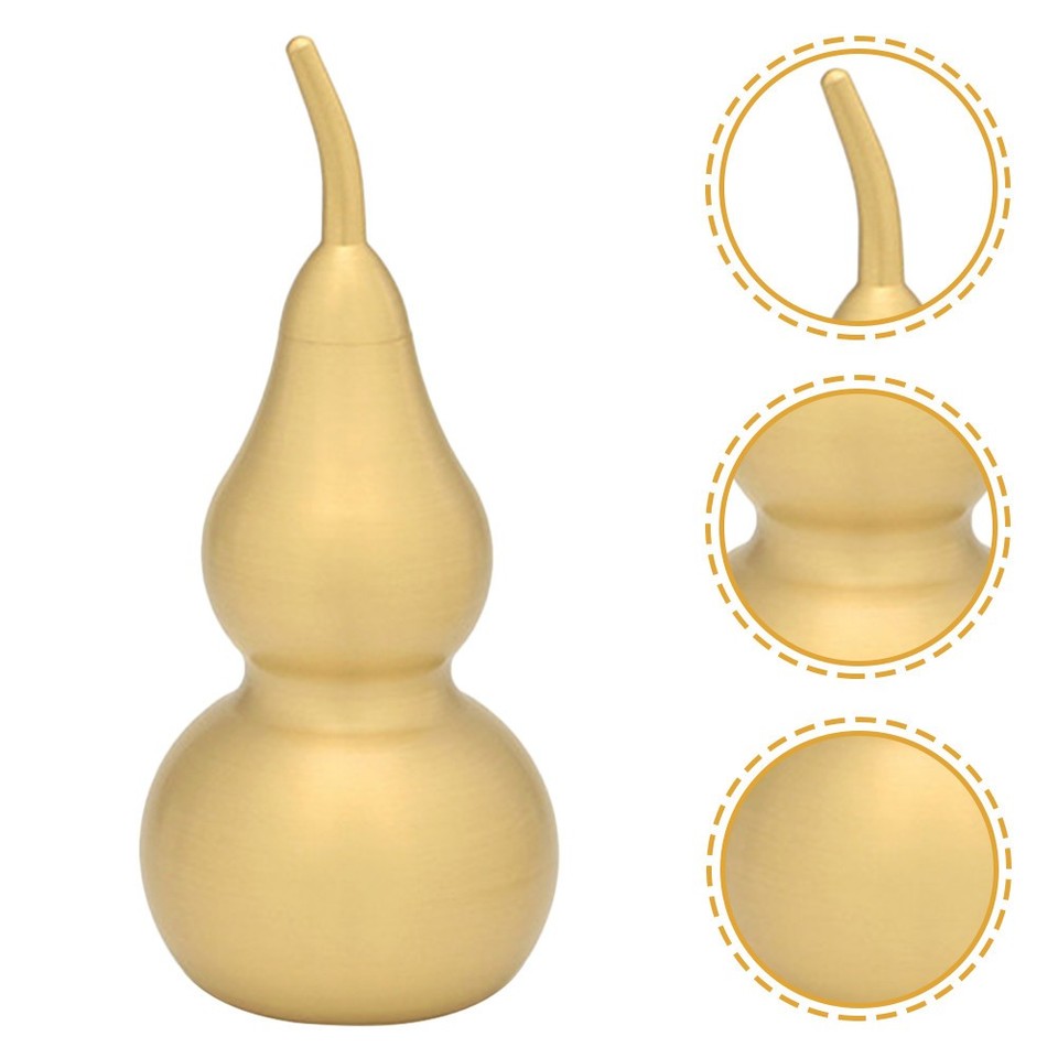 Gourd Statue Figurine Luck Brass Decorative Objects Copper Ornaments ...