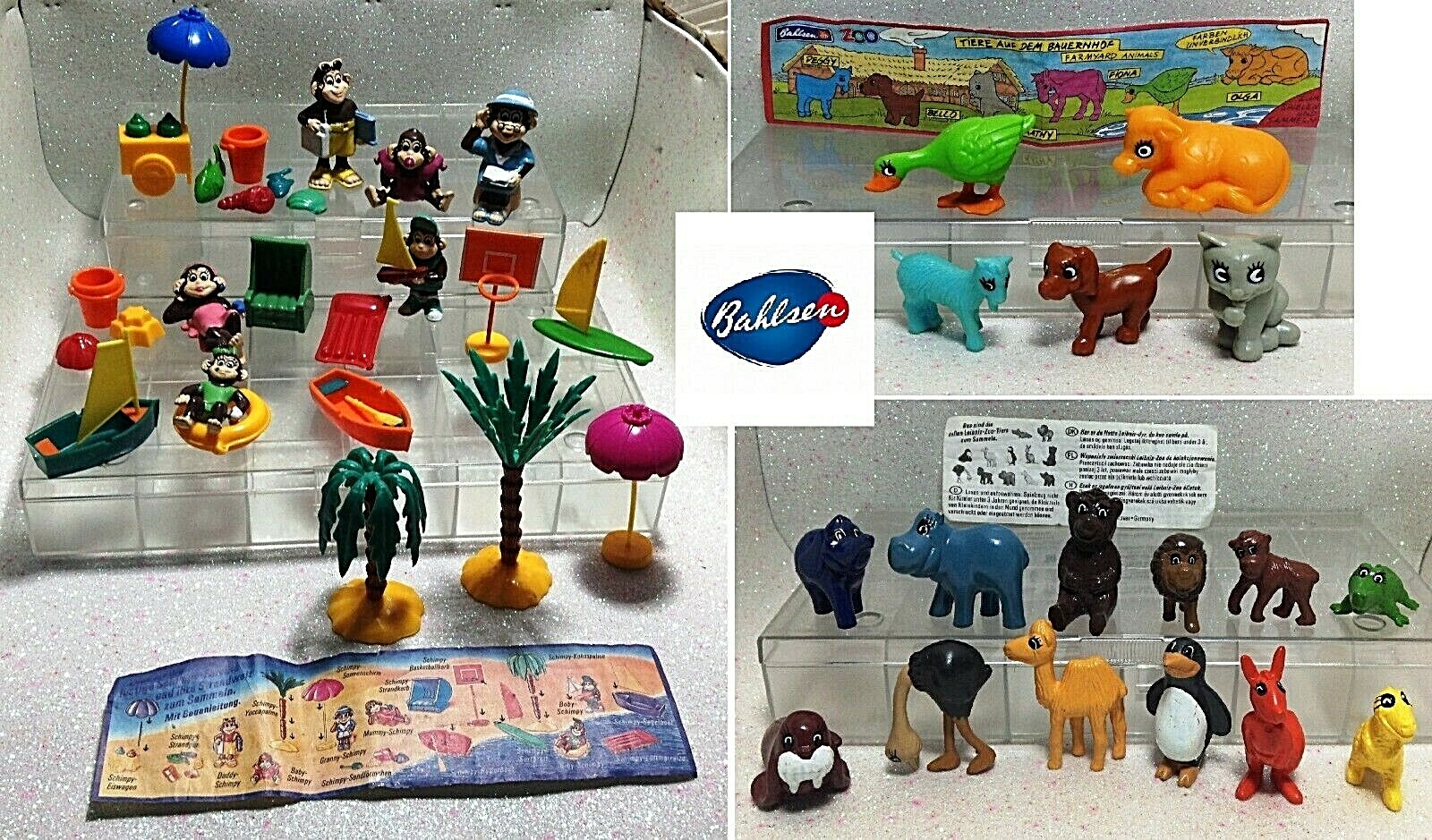 BAHLSEN SORPRESA PERSONAGGI ANIMAL LEIBNIZ ZOO TIERE LUSTIGE SHIMPY ...